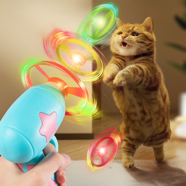 Interactive Launcher Flying Cat Toys – Glampawstore