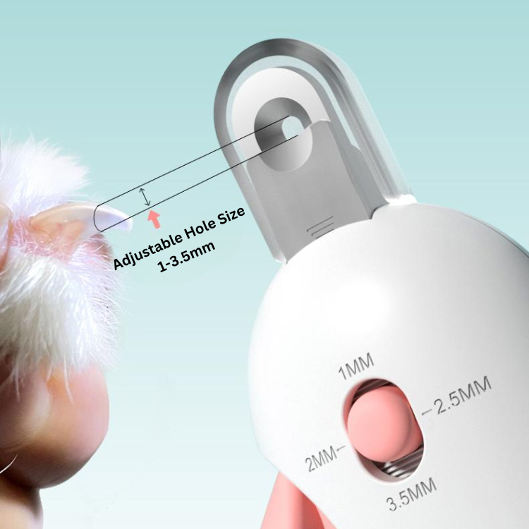 Adjustable Round Hole Pet Clippers – Glampawstore