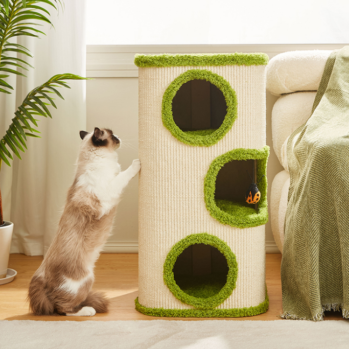 Cat Tree Condo Sisal Multi-layer Cat Cave Toys – Glampawstore